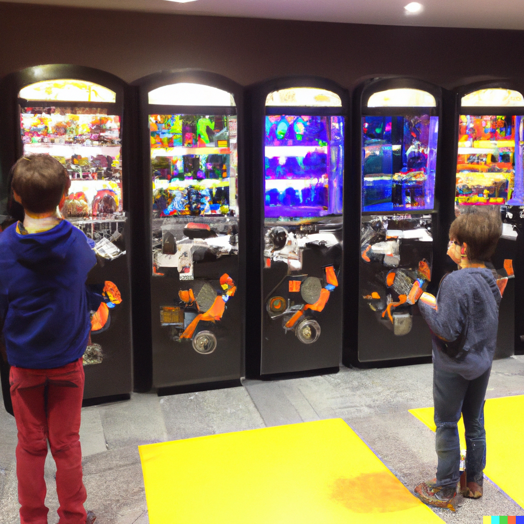 Machine à jouet - capsule kids